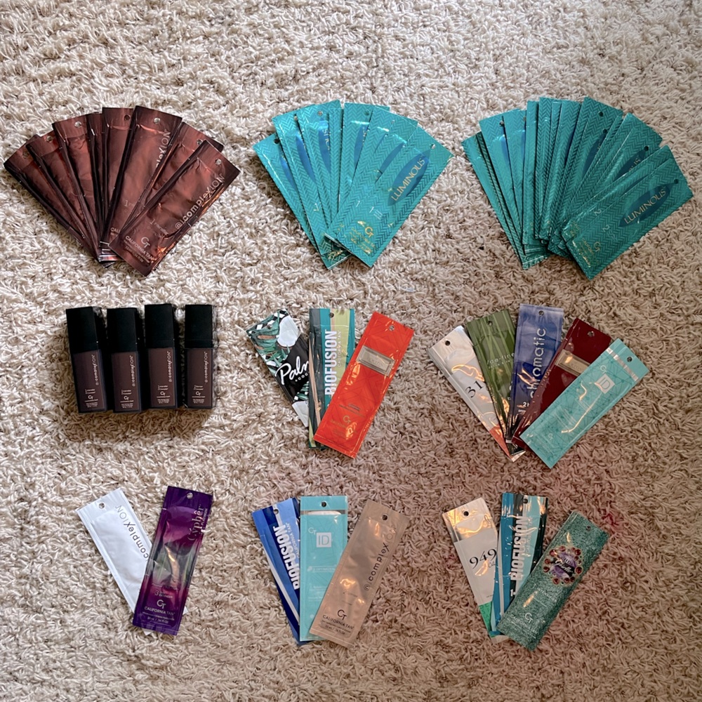 California Tan Tanning Lotion Packet Bundle - Gem